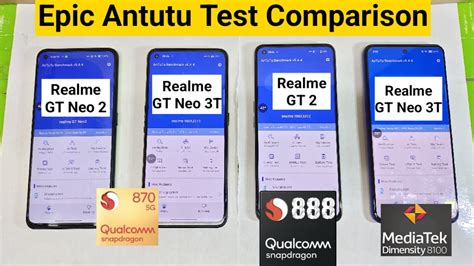 Realme GT Neo T Vs GT Vs GT Neo Vs GT Neo Antutu Test Realmegtneo T YouTube