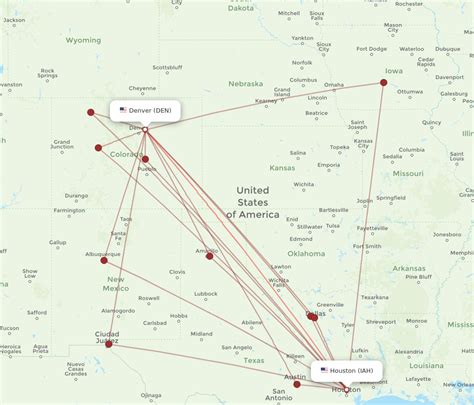 Flights From Denver To Houston Den To Iah Airlines And Best Routes