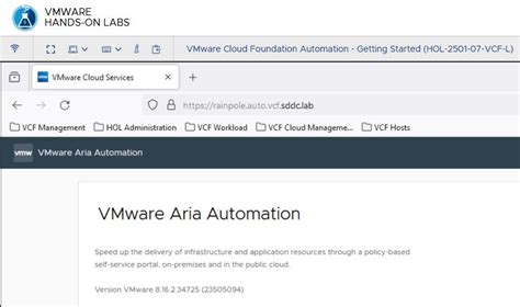Hol Vmware Automation Vmwarearia Ariaautomation Stefan Schnell
