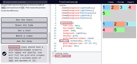 Bug Report Container Vs Container2 Class Html Css The Freecodecamp