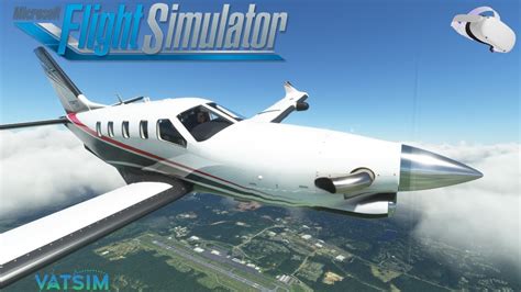 MSFS TBM 930 In VR VATSIM LIVE BAD Storms Forecast YouTube