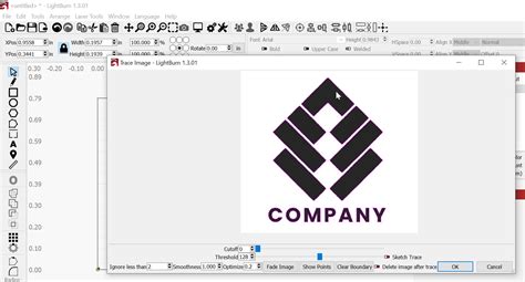 Having Trouble Weld Command An Army Logo To An Us Flag Lightburn