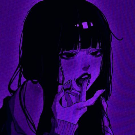 𝓖𝓲𝓻𝓵 𝓟𝓾𝓻𝓹𝓵𝓮 𝓟𝓯𝓹 Dark Purple Pfp Aesthetic Cute Dark Purple Pfp Dark
