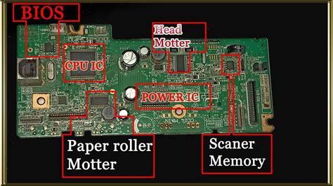 Epson Printer Repair No Power No Color Red Light Solution