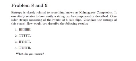 Solved Problem And Entropy Is Closely Related To Chegg