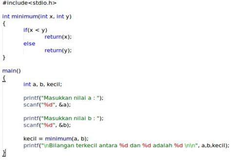 C Perbedaan Fungsi Dan Procedure