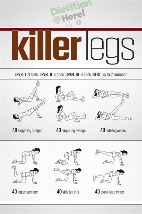 Killer Leg Workout Leg Workout Plan Leg And Ab Workout Leg Workout
