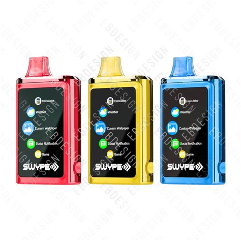 Swype 30000 Puffs Vape 30k Puffs By Swype Touch Screen Smart