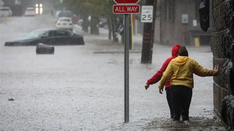 State Of Emergency In New York Heavy Rains Caused Flooding Across The