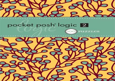 Ppt Pdf⚡️read ️online Pocket Posh Logic 4 100 Puzzles Powerpoint