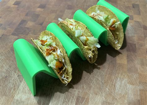 Taco Shell Holder By Sensitivewoo Download Free Stl Model
