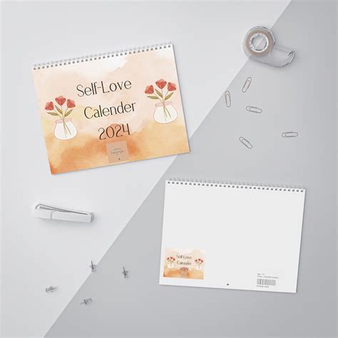 Self Love Calendar 2024 Self Care Cute Calendars Ts T For Her