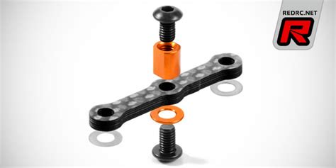 Red RC Xray T4 Graphite Steering Plate Set Red RC Xray T4 Graphite Steering Plate Set