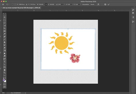 How To Scale Transform And Resize An Object In Photoshop