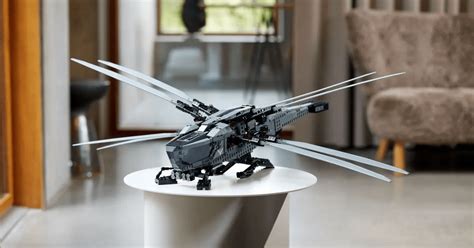 Lego Dune Atreides Royal Ornithopter Set Features a Tall Baron Harkonnen
