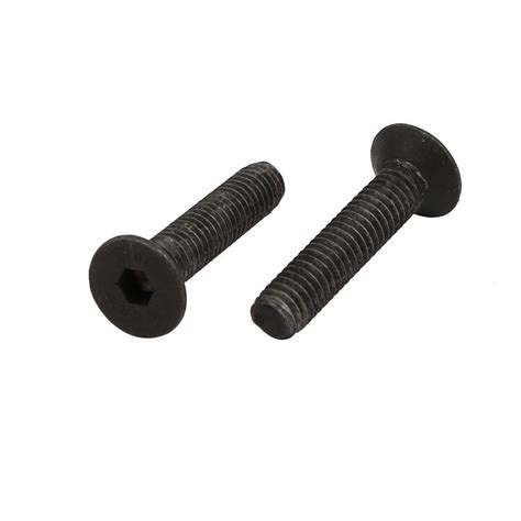 Uxcell 左手系ボルト フラット皿ヘッド 六角ソケット グレード109 M4x20mm 2枚入り メルカリ