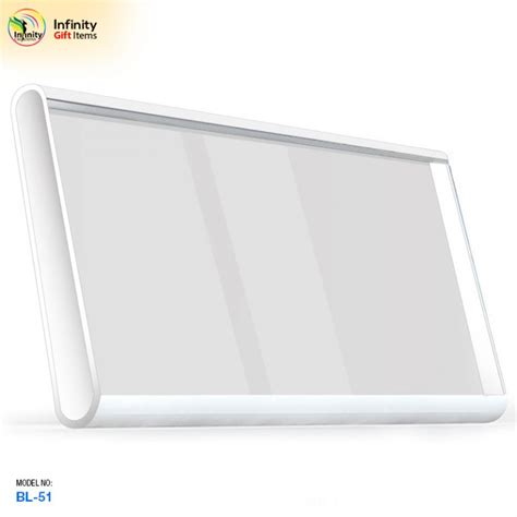 Curved Sided Glass Photo Frame Infinity Creations