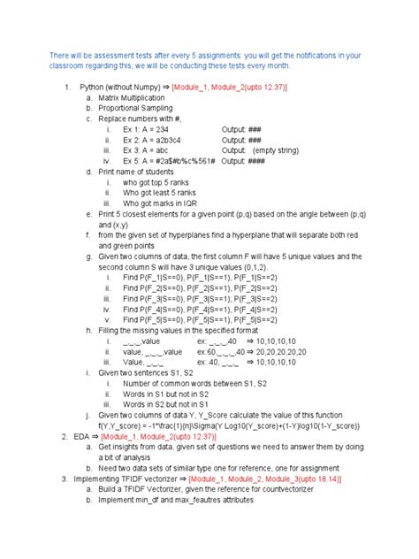30 Assignments Pdf Pdf Logistic Regression Statistical Data Types