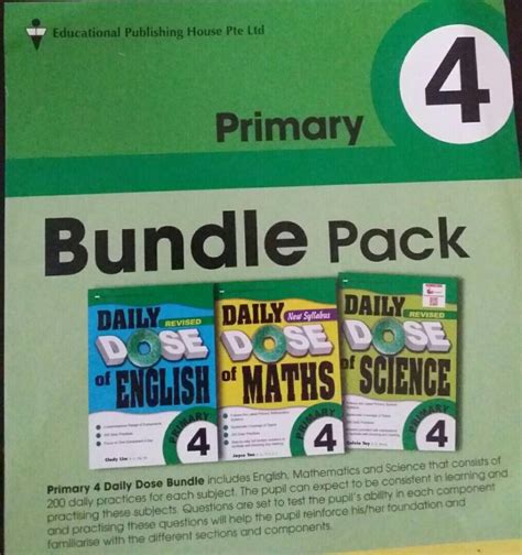 Primary 4 Maths Revision Hobbies And Toys Books And Magazines Assessment