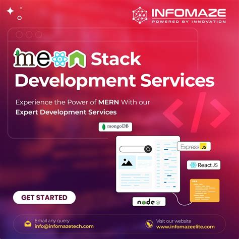 Infomaze On Linkedin Webapplications Mernstack Mongodb Expressjs