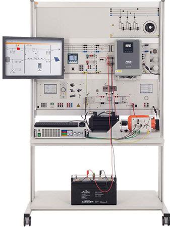 Microgrid With PV And Small Wind Turbine Trainer