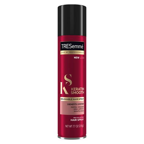Tresemme Keratin Smooth Anti-Frizz Control Hairspray, 7.7 oz - Walmart.com