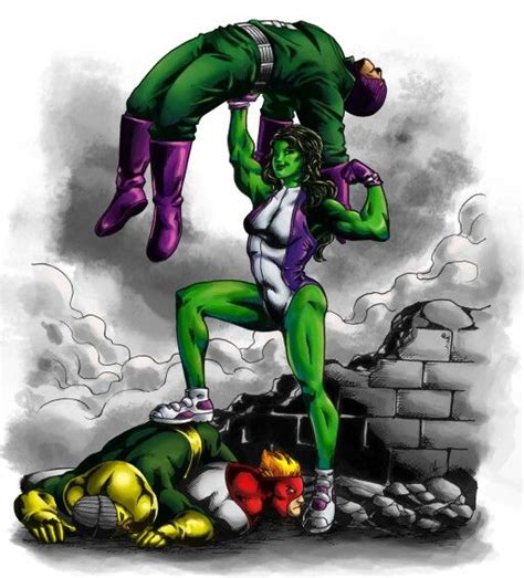She Hulk Juggernaut