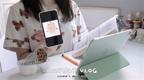 Sub 아이패드로 움직이는 이모티콘 만들기👾갤럭시z플립4 언박싱 콩알이 재활치료 시작 유애나 5기 키트 뜯고 복숭아로 디저트 만들어먹는 일상 Cozyday