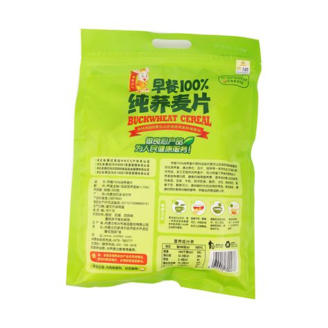 野山荞纯荞麦片500克袋虎窝淘