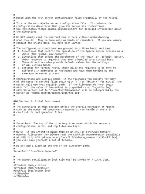 Apache Conf Pdf Computer Data Computing