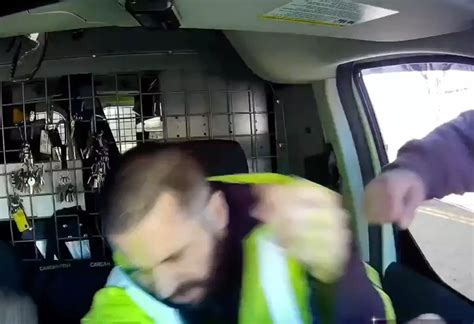 Off Duty Connecticut Police Officer Punches Driver Who Honked At Him In