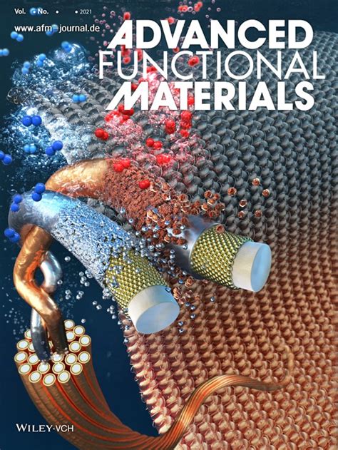 Wileyadvanced Functional Materialscover Image논문커버디자인 논문피겨 Sience
