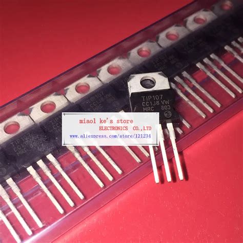 [ 10pcs 1lot ] Tip107 Tip 107 To 220 New Original Ic In Stock In