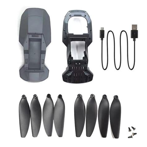 Rc 드론 예비 부품 바디 셸 프로펠러 암 모터 Usb 충전기 액세서리 Sg907 Max 티몬