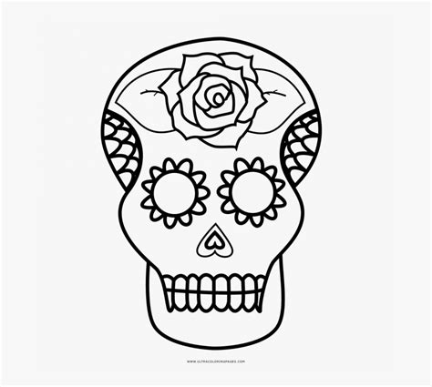 Coco Sugar Skull Coloring Page Coloring Pages