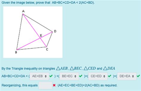 Solved Given The Image Below Prove That AB BC CD DA