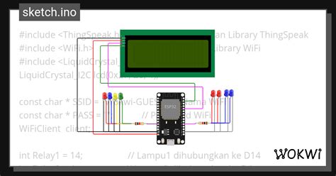 Pak Zul Wokwi ESP32 STM32 Arduino Simulator