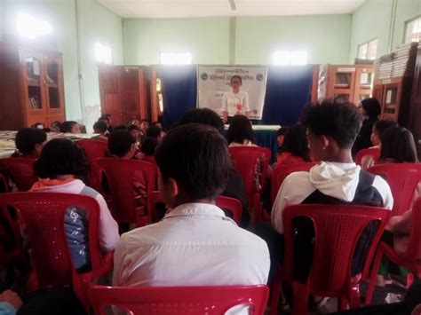 ဆဒုံးမြို့၊ လူထုအခြေပြုဗဟိုဌာန Community Centre ခန်းမတွင် လူငယ