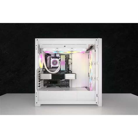 Tản Nhiệt Nước Aio Corsair H150i Elite Lcd Xt White