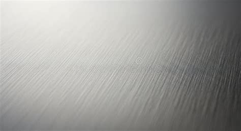 Brushed Metal Surface With A Pattern Of Linear Grooves Creating A