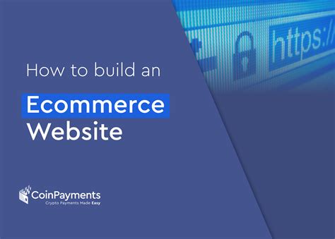 How To Build An E Commerce Website From Scratch Coinpayments