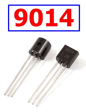 9014 Transistor - 45V, 0.1A, NPN, TO-92 ( Datasheet PDF )