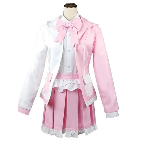 Danganronpa Dangan Ronpa 2 Goodbye Despair Monomi Cosplay Costume