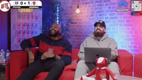 Aftv React To Gabriel Goal Fulham 0 1 Arsenal Youtube