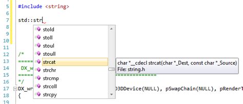C Vs2010 Directx And Intellisense Troubles Stack Overflow
