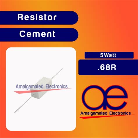 5Watts 0 47 OHMS 0 68 OHMS 510 OHMS 560R OHMS 620 OHMS 680 OHMS 470