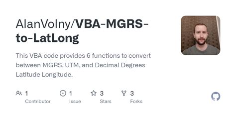 github alanvolny vba mgrs to latlong this vba code provides 6