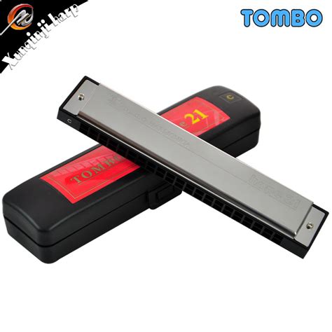 通宝乐器 Tombo 6621 正品 21孔复音口琴 Hope系列热销型号kebi7982