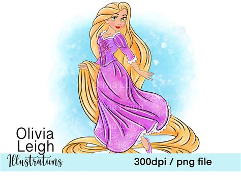 Disney Princess Rapunzel Drawing