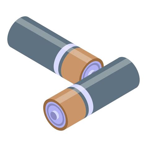 Premium Vector Batteries Icon Isometric Of Batteries Vector Icon For
